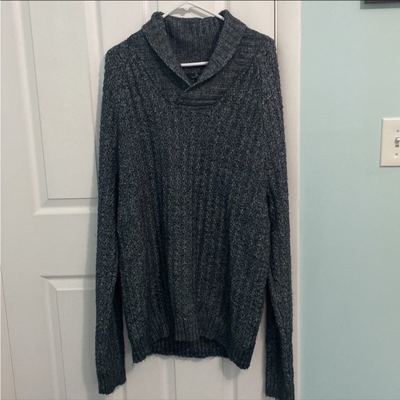 Marc Anthony | Sweaters | Marc Anthony Grey Oversized Knit Sweater ...